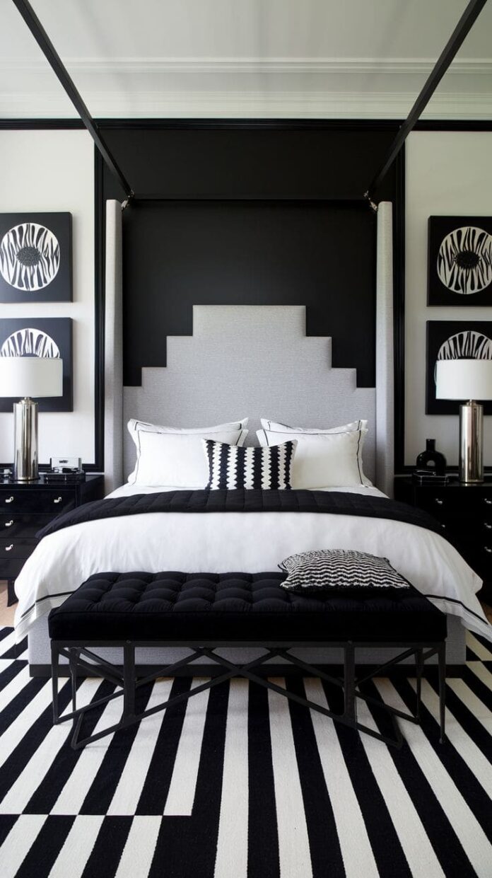 40+ Stunning Grey Headboard Bedroom Ideas You’ll Want to Copy (2025 ...