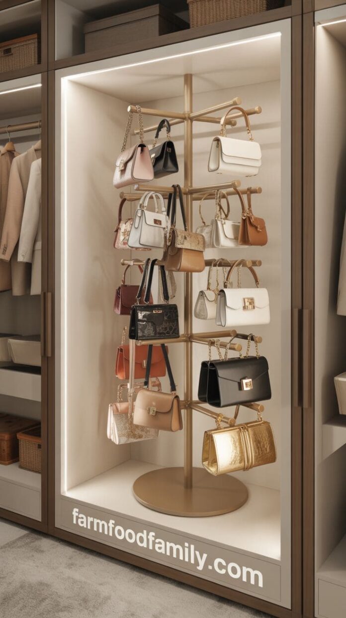 40+ Brilliant Purse Storage Ideas for Small Spaces That Actually Work ...