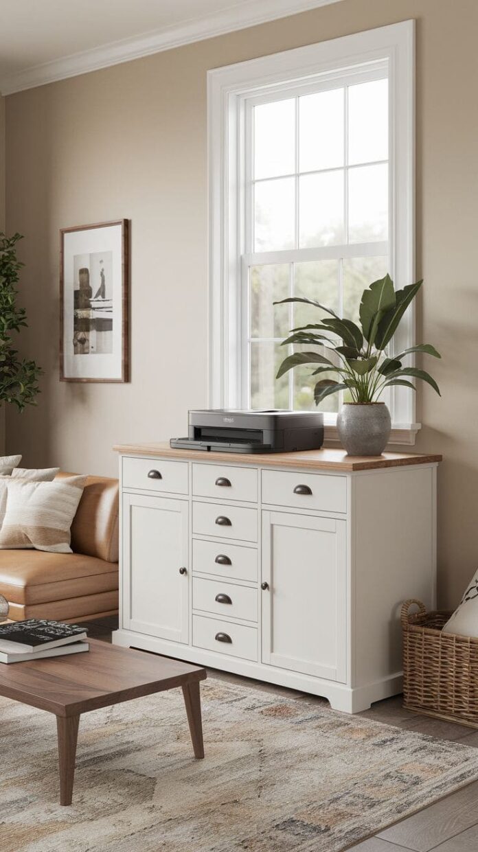 40+ Must-See Printer Storage Ideas That Actually Work (2025 ...