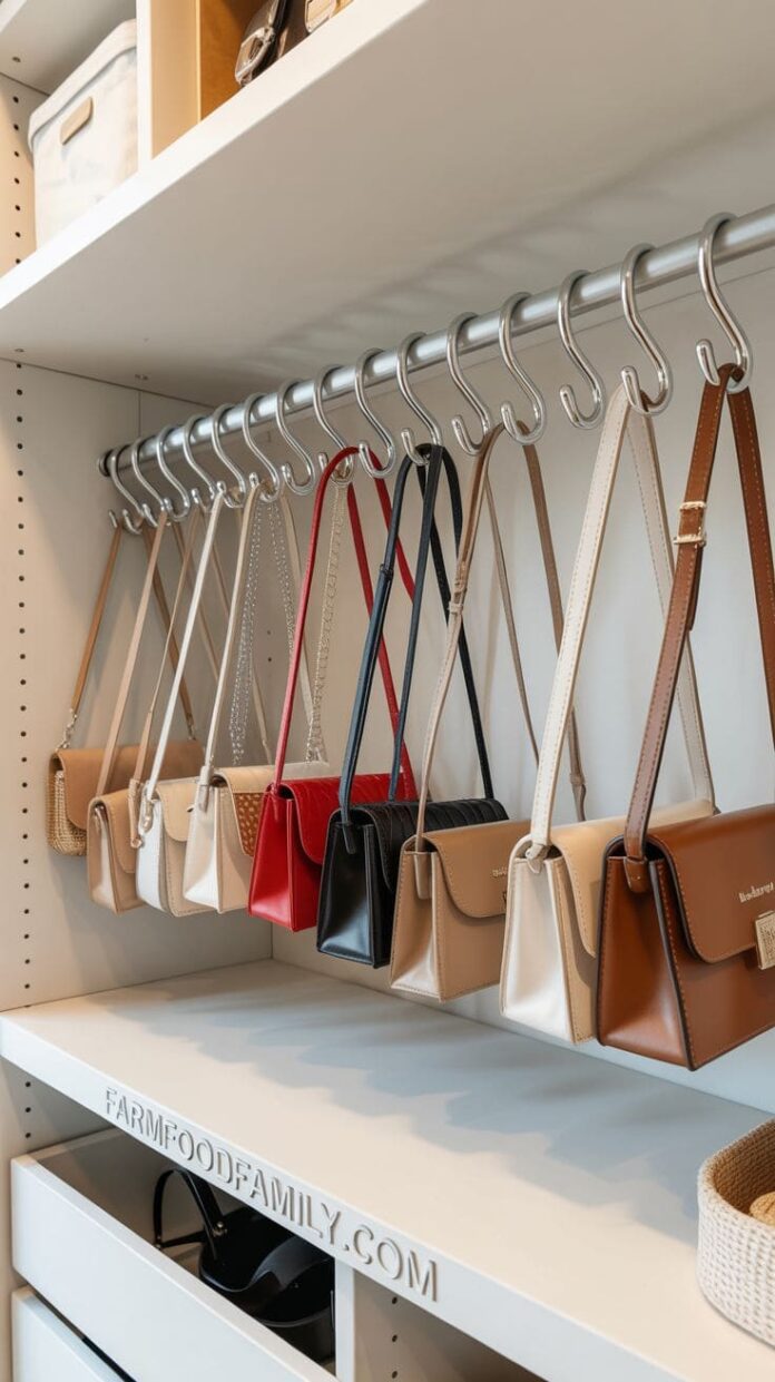 40+ Brilliant Purse Storage Ideas for Small Spaces That Actually Work ...