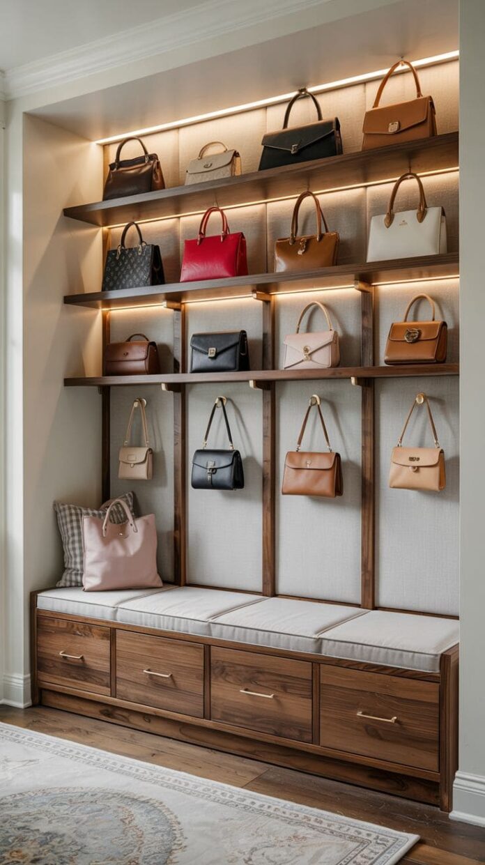 40+ Brilliant Purse Storage Ideas for Small Spaces That Actually Work ...
