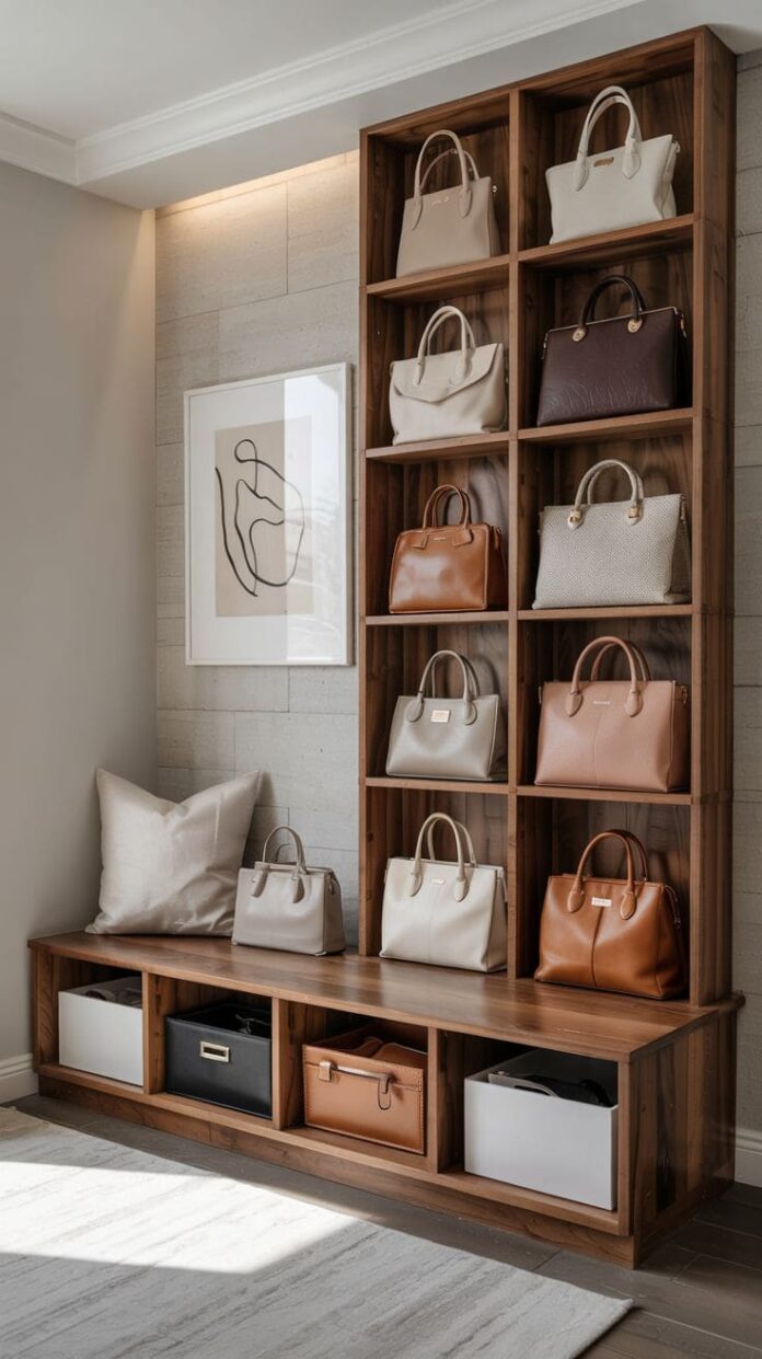 40+ Brilliant Purse Storage Ideas for Small Spaces That Actually Work ...