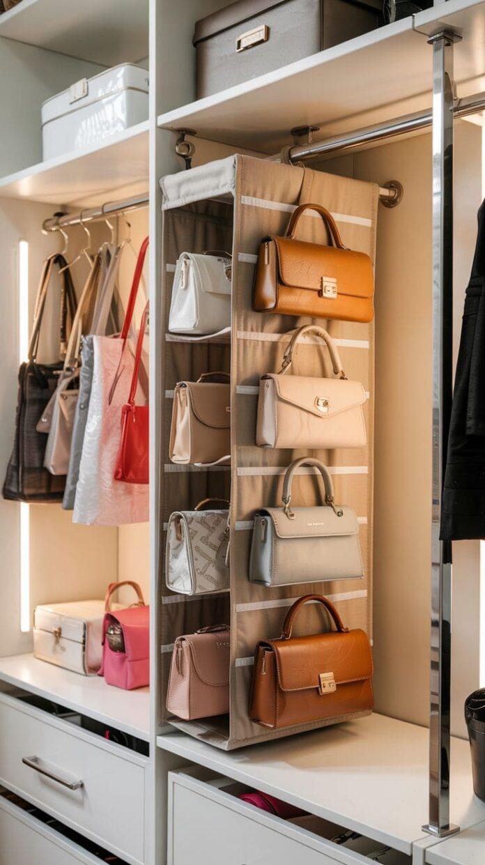 40+ Brilliant Purse Storage Ideas for Small Spaces That Actually Work ...