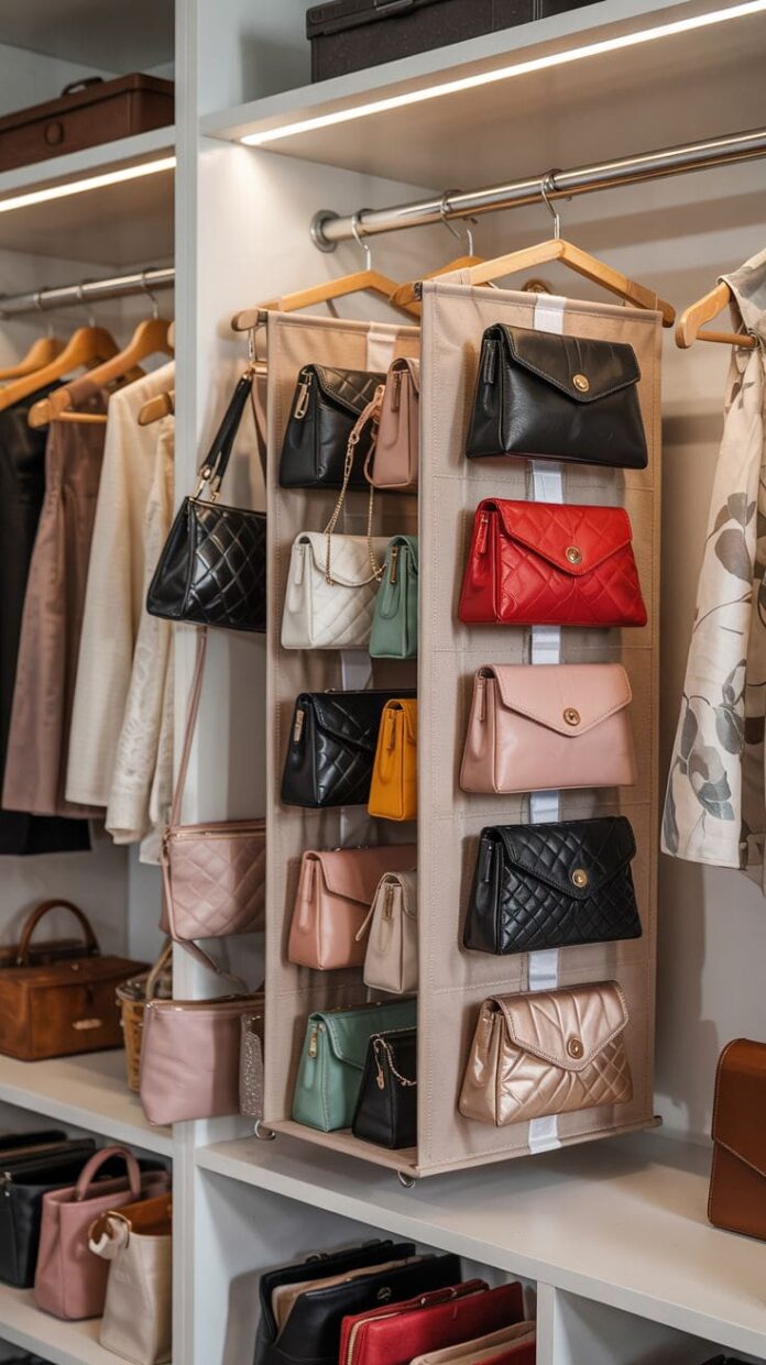 40+ Brilliant Purse Storage Ideas for Small Spaces That Actually Work ...