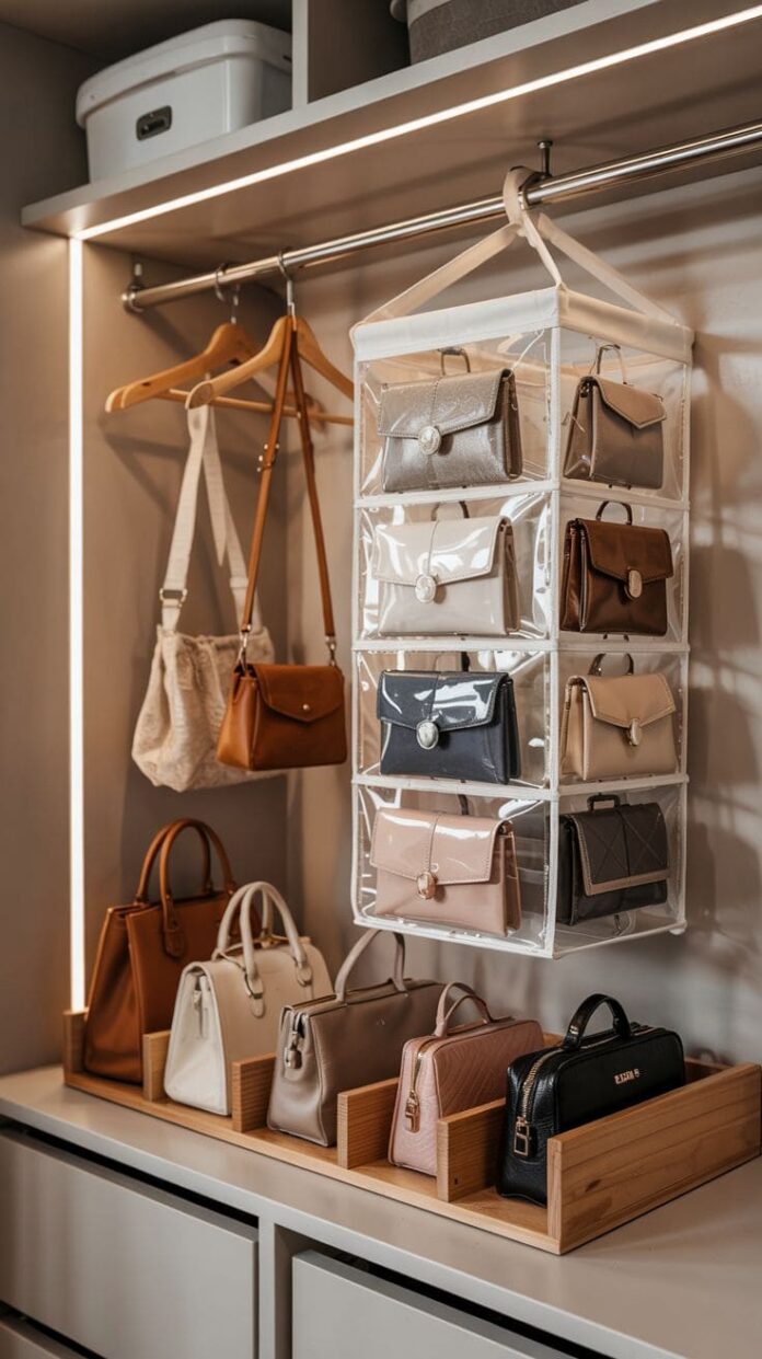 40+ Brilliant Purse Storage Ideas for Small Spaces That Actually Work ...