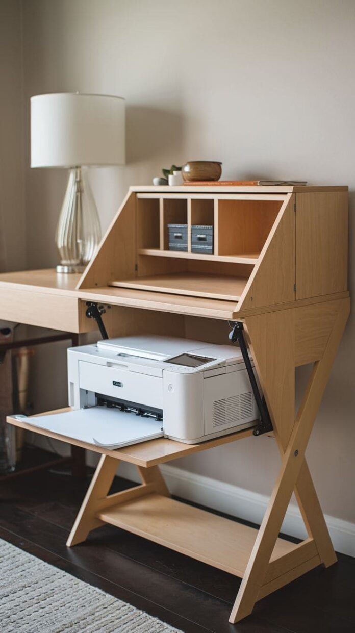 40+ Must-See Printer Storage Ideas That Actually Work (2025 ...
