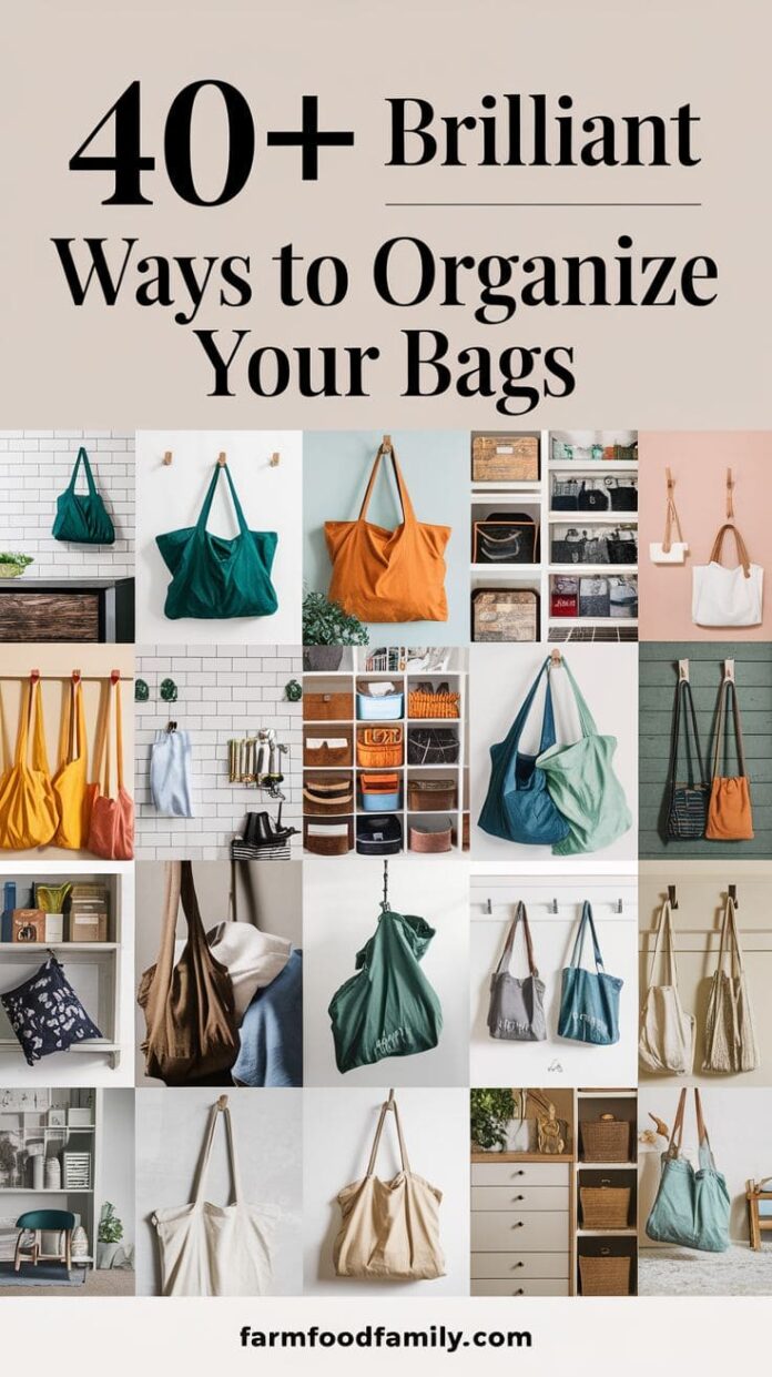 40+ Genius Bag Storage Ideas You Wish You Knew Sooner (2026 ...