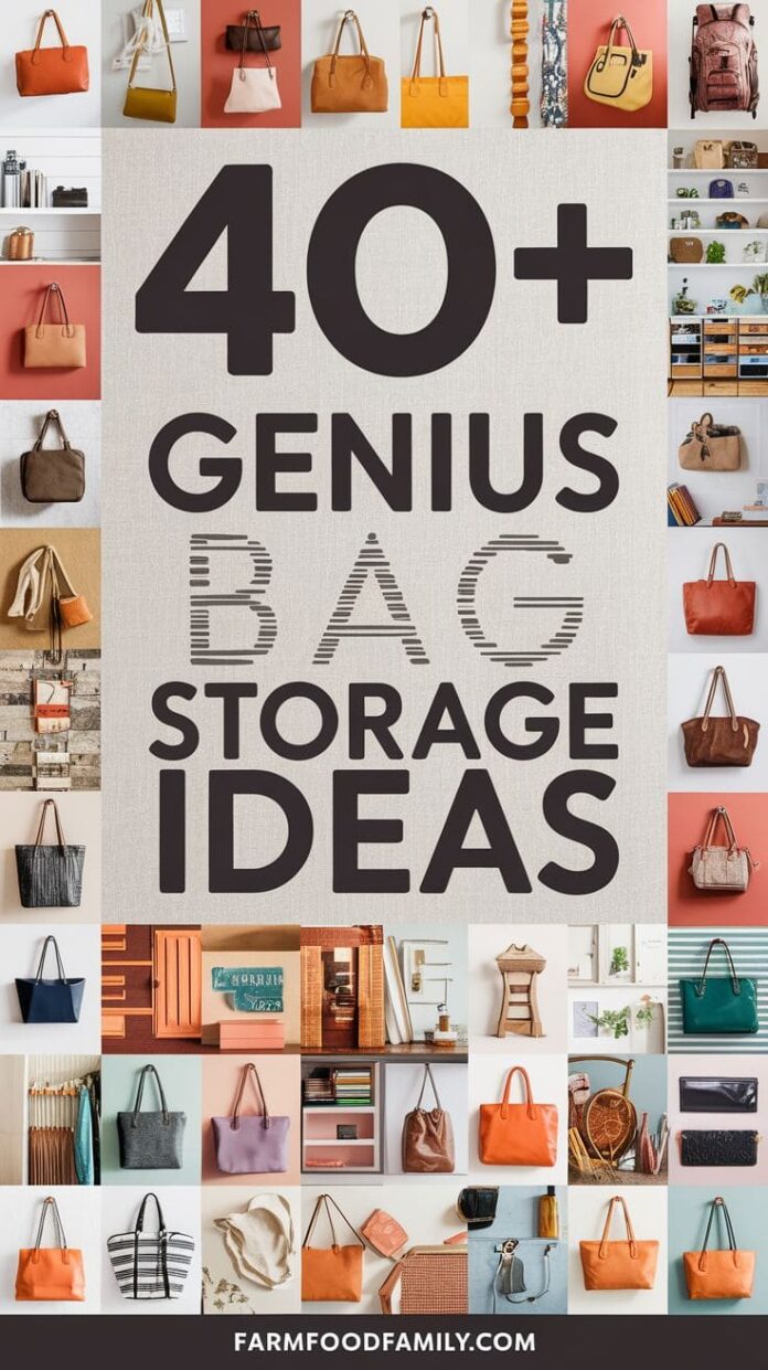 40+ Genius Bag Storage Ideas You Wish You Knew Sooner (2026 ...