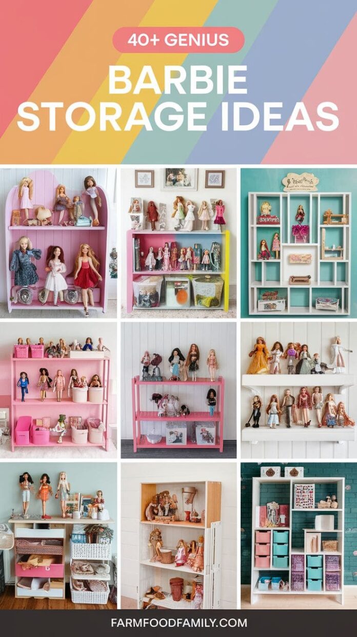 40+ Genius Barbie Storage Ideas Every Parent Needs to Try (2025 ...