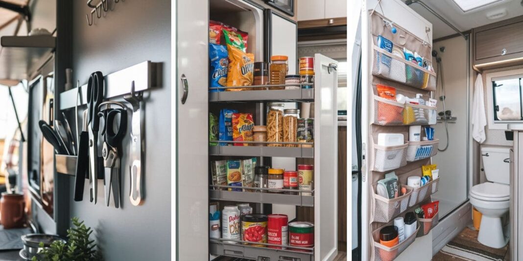 30+ Must-Try Camper Storage Ideas to Maximize Small Spaces (2025 ...