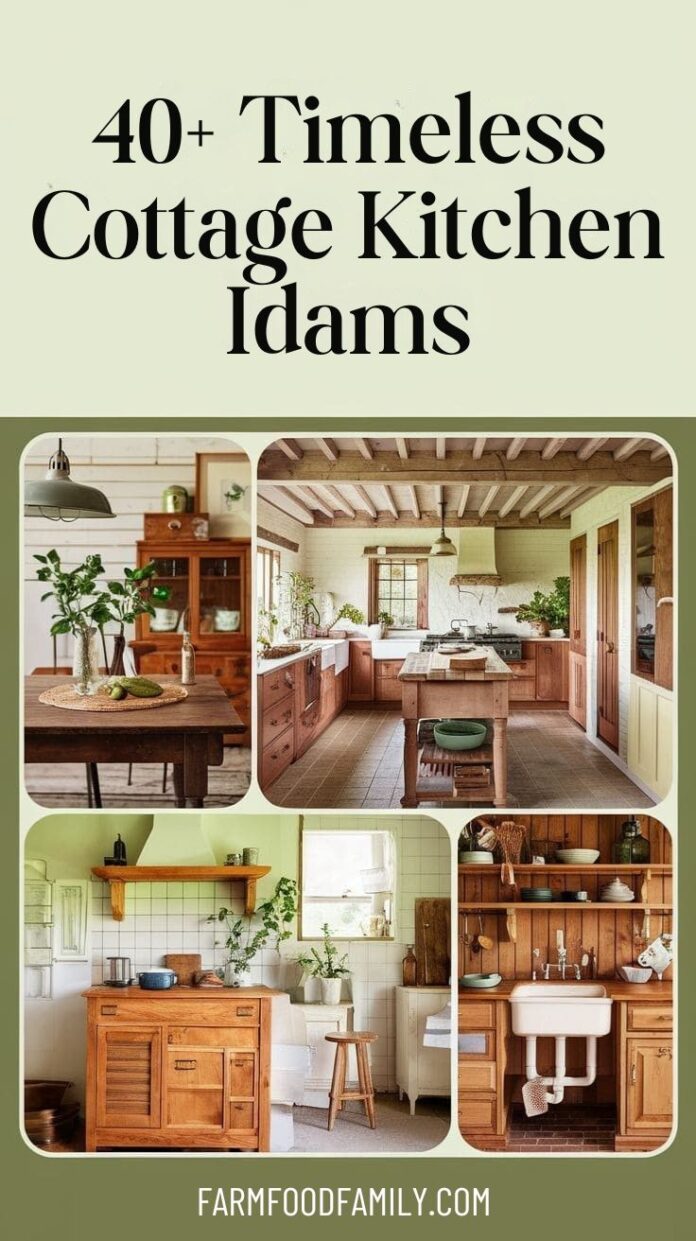 40+ Timeless Cottage Kitchen Ideas That Never Go Out of Style (2025 ...