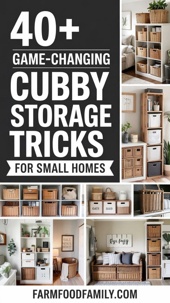 40+ Clever Cubby Storage Ideas That Save Tons of Space (2025 ...