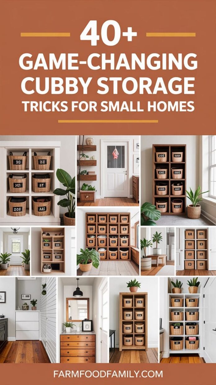40+ Clever Cubby Storage Ideas That Save Tons of Space (2025 ...