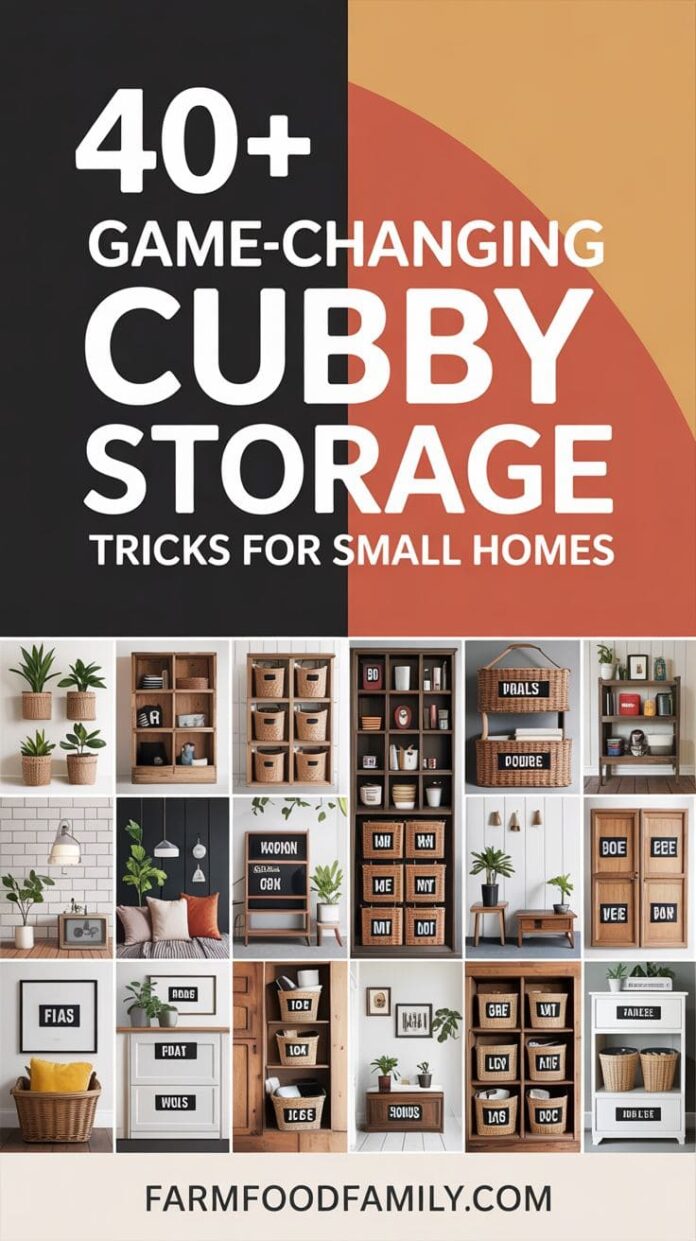40+ Clever Cubby Storage Ideas That Save Tons of Space (2026 ...
