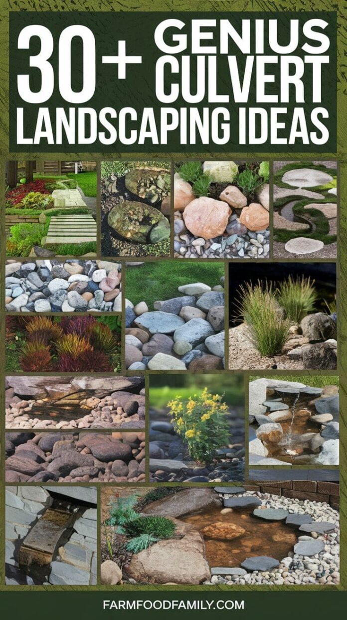 30+ Genius Culvert Landscaping Ideas You’ll Wish You Tried Sooner (2025 ...