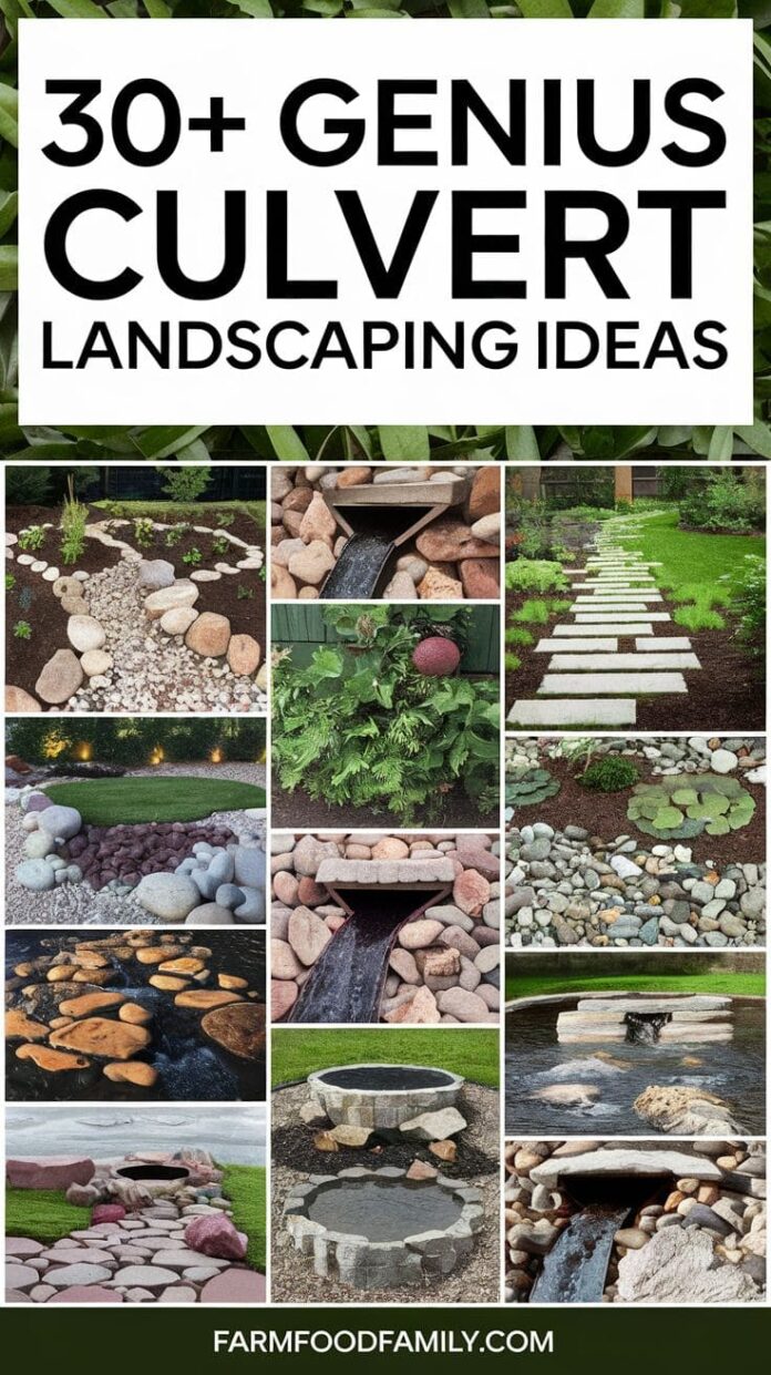 30+ Genius Culvert Landscaping Ideas You’ll Wish You Tried Sooner (2025 ...