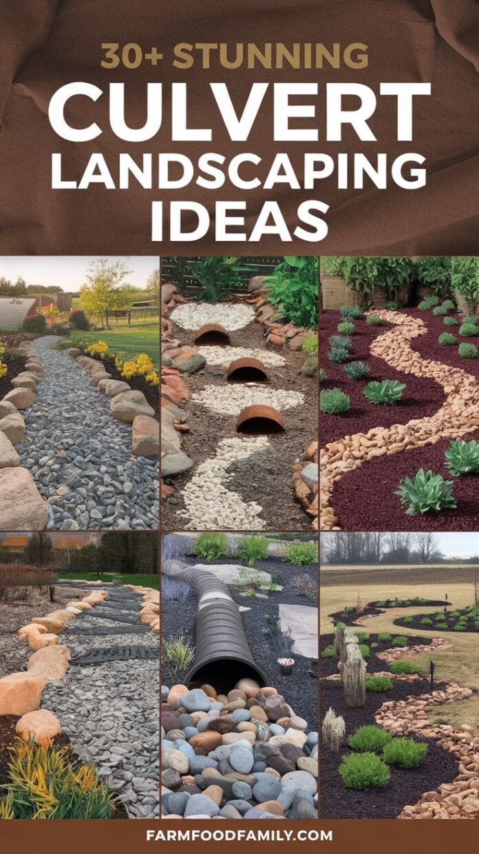 30+ Genius Culvert Landscaping Ideas You’ll Wish You Tried Sooner (2026 ...