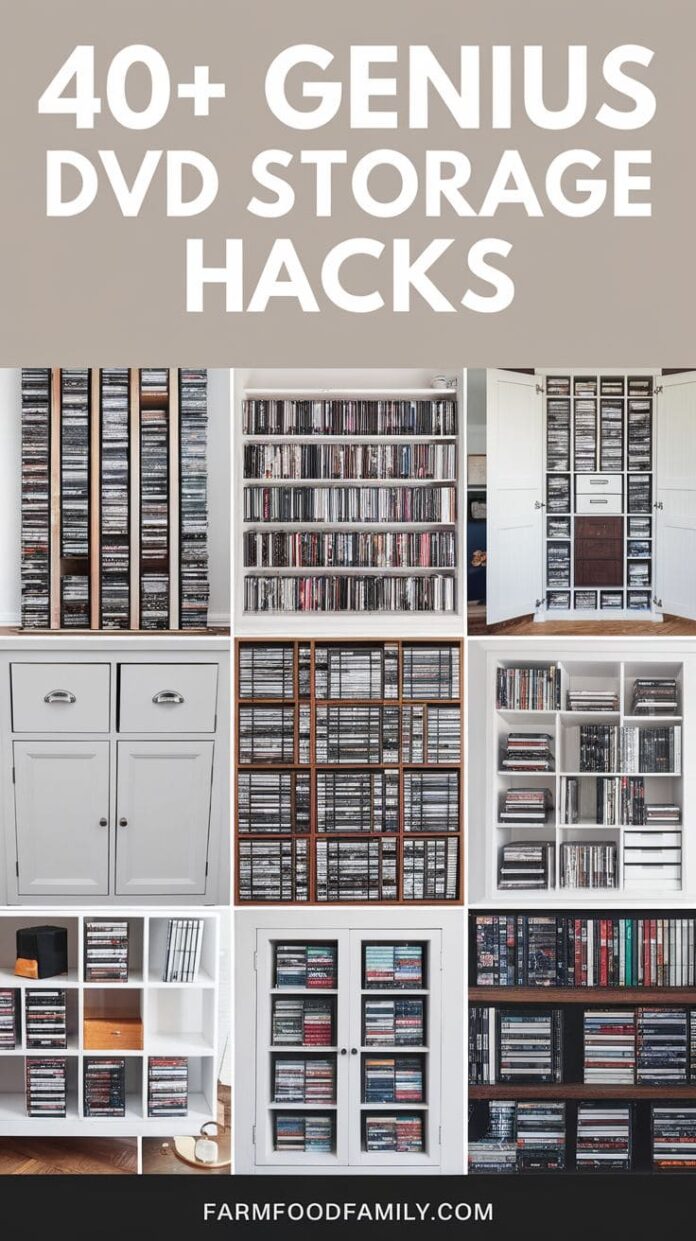 40+ Brilliant DVD Storage Ideas You’ll Wish You Knew Sooner (2025 ...