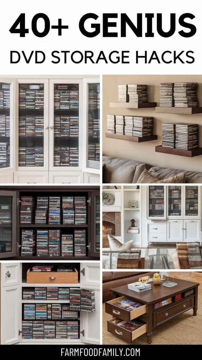 40+ Brilliant DVD Storage Ideas You’ll Wish You Knew Sooner (2025 ...
