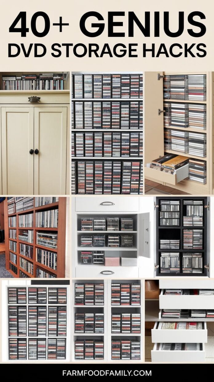 40+ Brilliant DVD Storage Ideas You’ll Wish You Knew Sooner (2025 ...