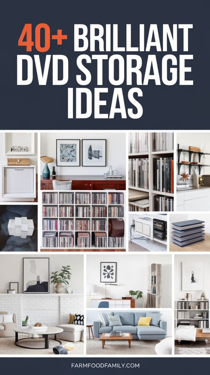 40+ Brilliant DVD Storage Ideas You’ll Wish You Knew Sooner (2025 ...