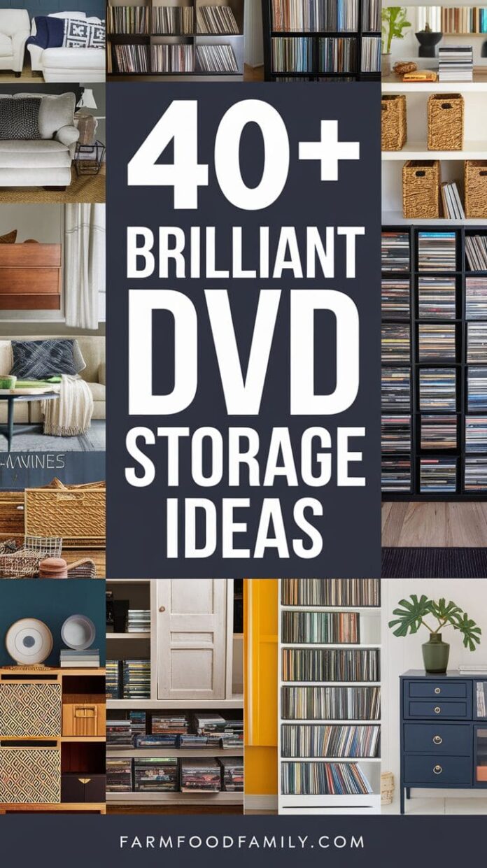 40+ Brilliant DVD Storage Ideas You’ll Wish You Knew Sooner (2025 ...