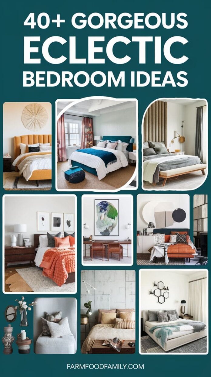 40+ Eclectic Bedroom Decor Ideas That Will Make You Want to Redecorate ...