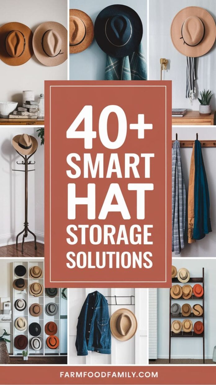 40+ Genius Hat Storage Ideas You’ll Wish You Knew Sooner (2025 ...