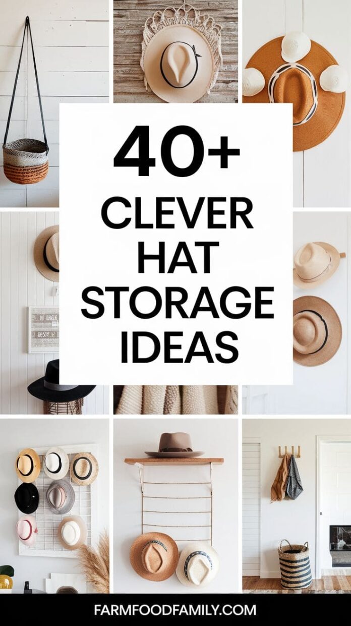 40+ Genius Hat Storage Ideas You’ll Wish You Knew Sooner (2025 ...