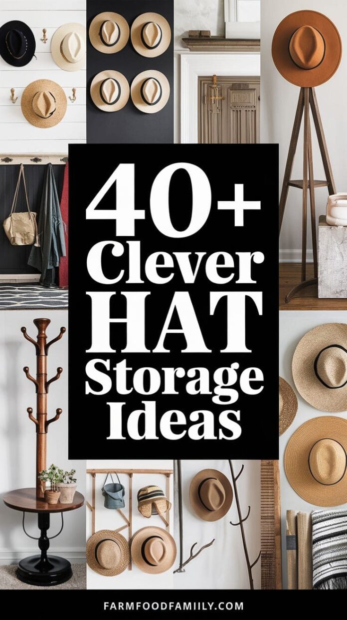 40+ Genius Hat Storage Ideas You’ll Wish You Knew Sooner (2025 ...