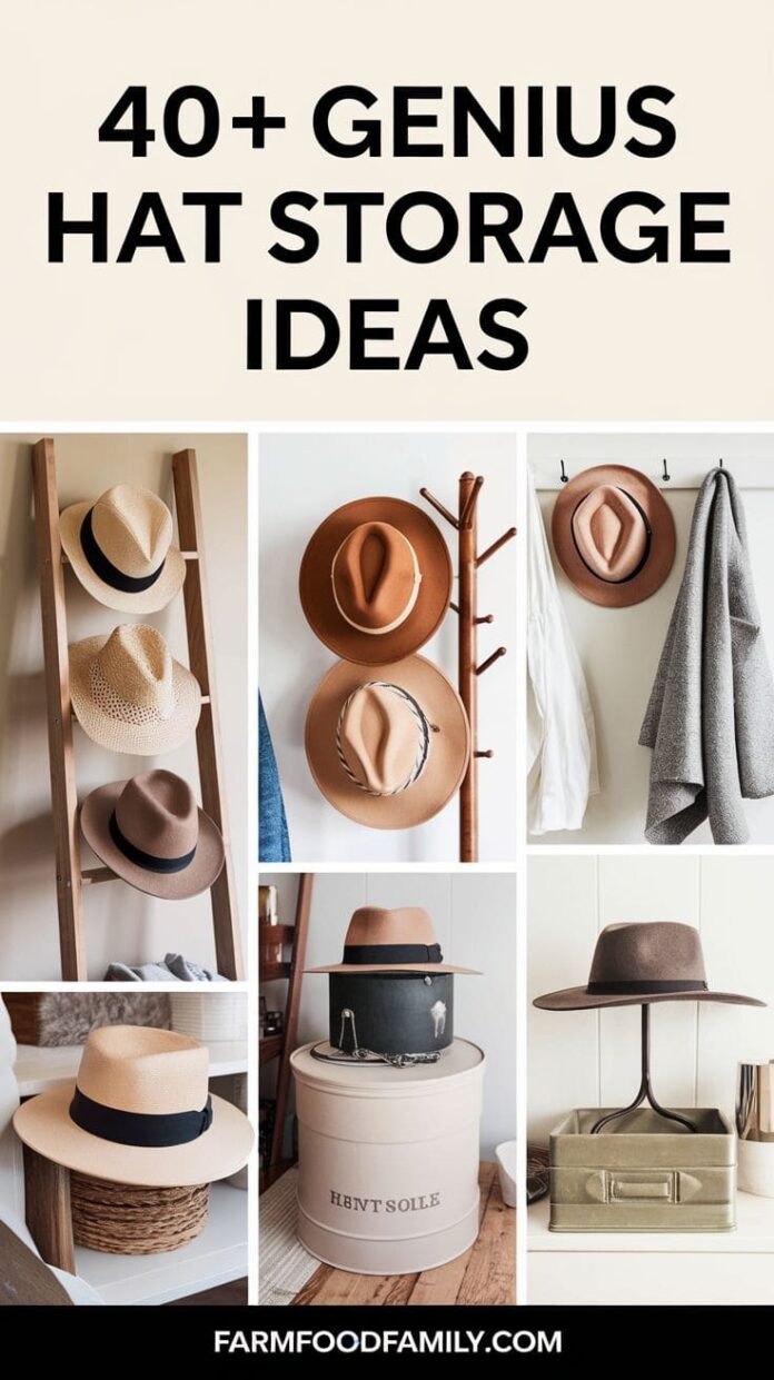 40+ Genius Hat Storage Ideas You’ll Wish You Knew Sooner (2025 ...