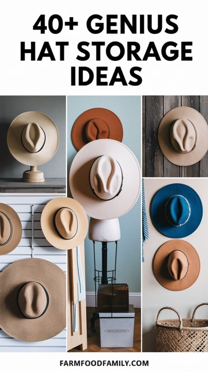40+ Genius Hat Storage Ideas You’ll Wish You Knew Sooner (2025 ...