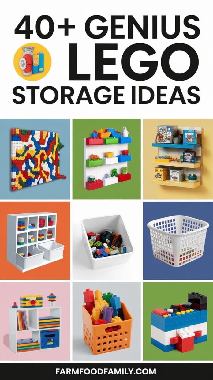 40+ Genius Lego Storage Ideas Every Parent Needs to Try (2025 ...