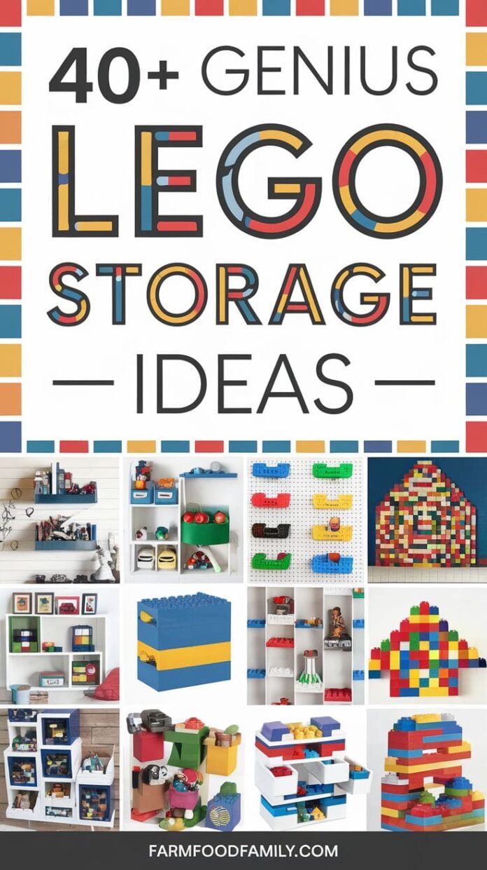 40+ Genius Lego Storage Ideas Every Parent Needs to Try (2025 ...