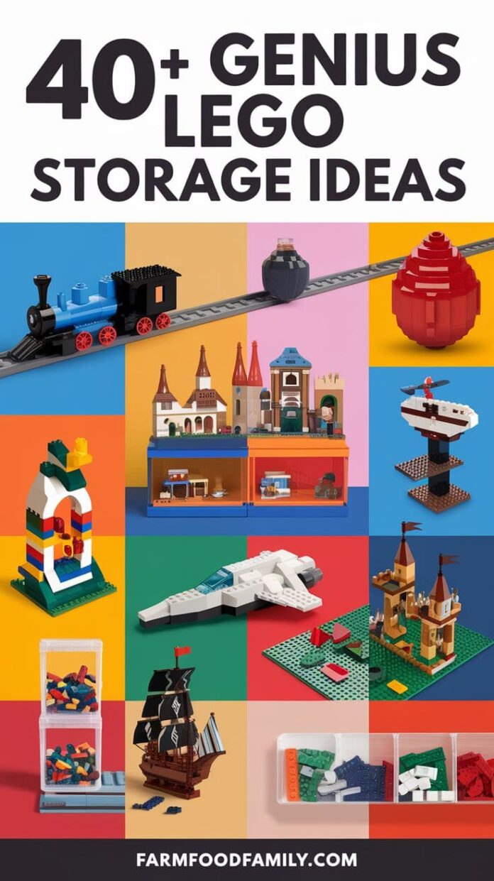 40+ Genius Lego Storage Ideas Every Parent Needs to Try (2025 ...