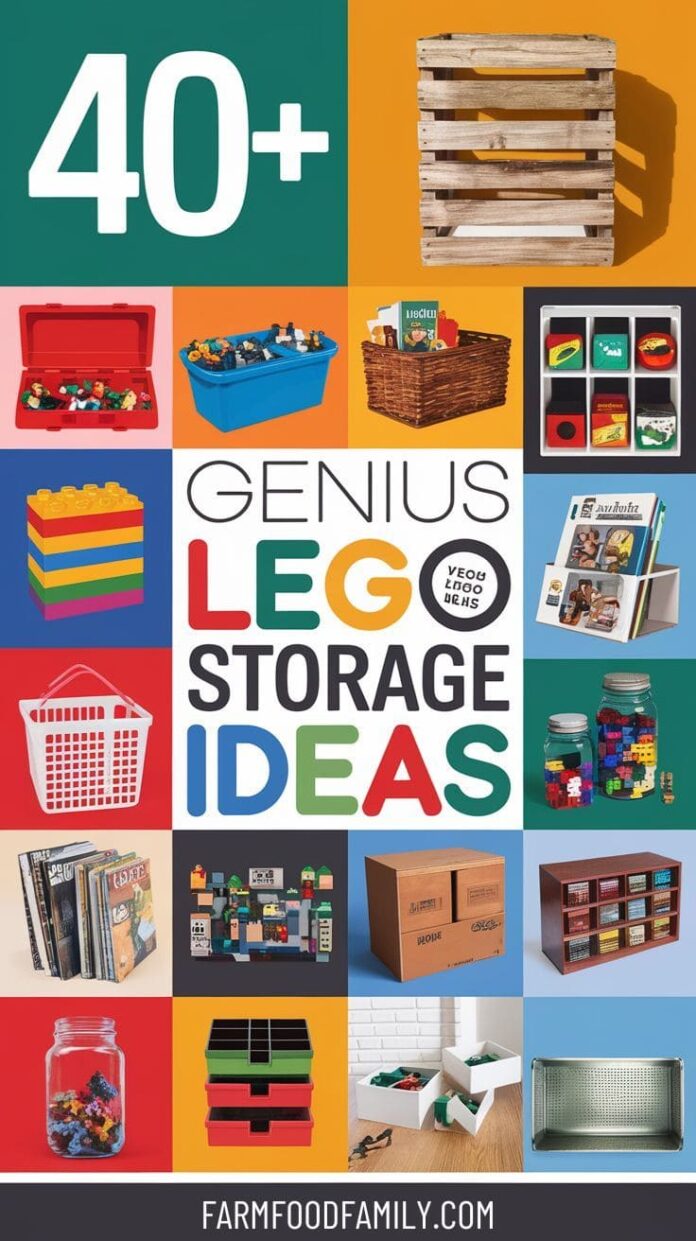 40+ Genius Lego Storage Ideas Every Parent Needs to Try (2025 ...