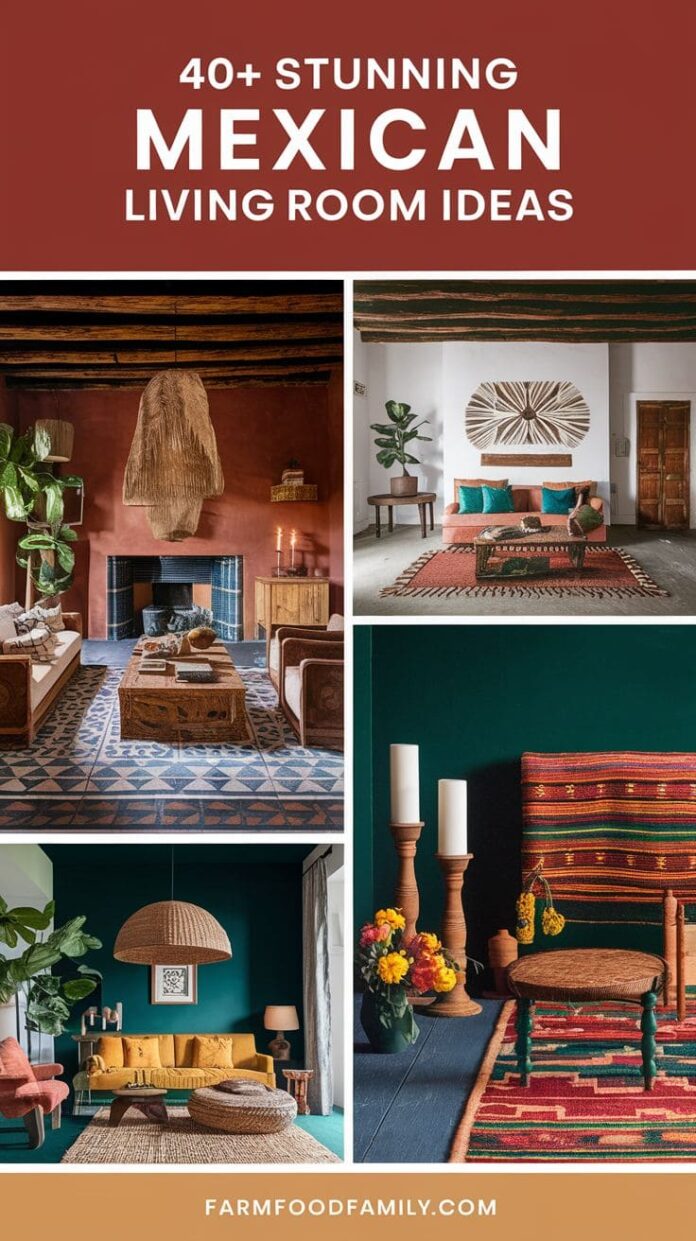 40+ Must-See Mexican Living Room Ideas for a Cozy Home (2025 ...