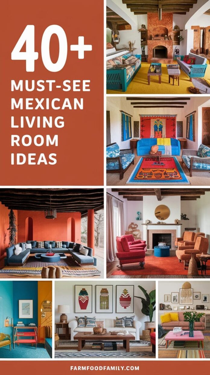 40+ Must-See Mexican Living Room Ideas for a Cozy Home (2025 ...