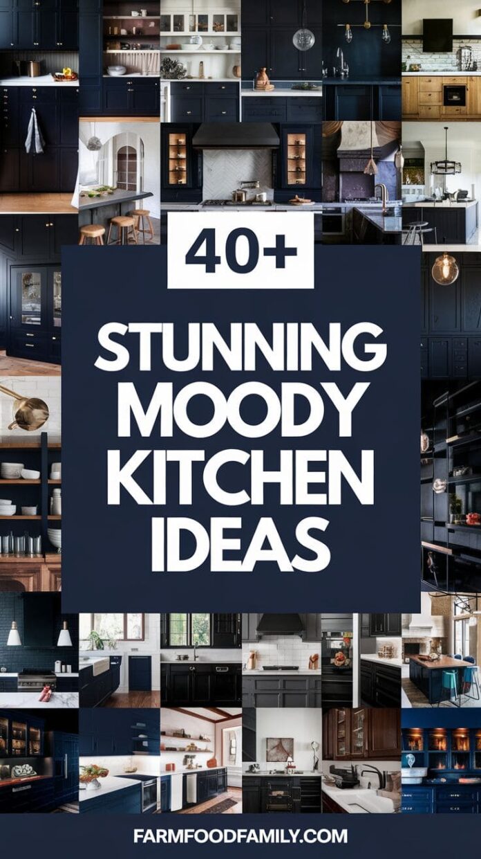 40+ Chic and Moody Kitchen Ideas That Break All the Rules (2026 ...