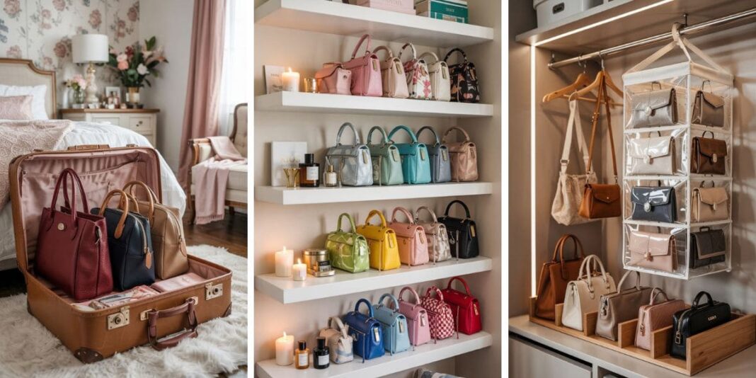 40+ Brilliant Purse Storage Ideas for Small Spaces That Actually Work ...