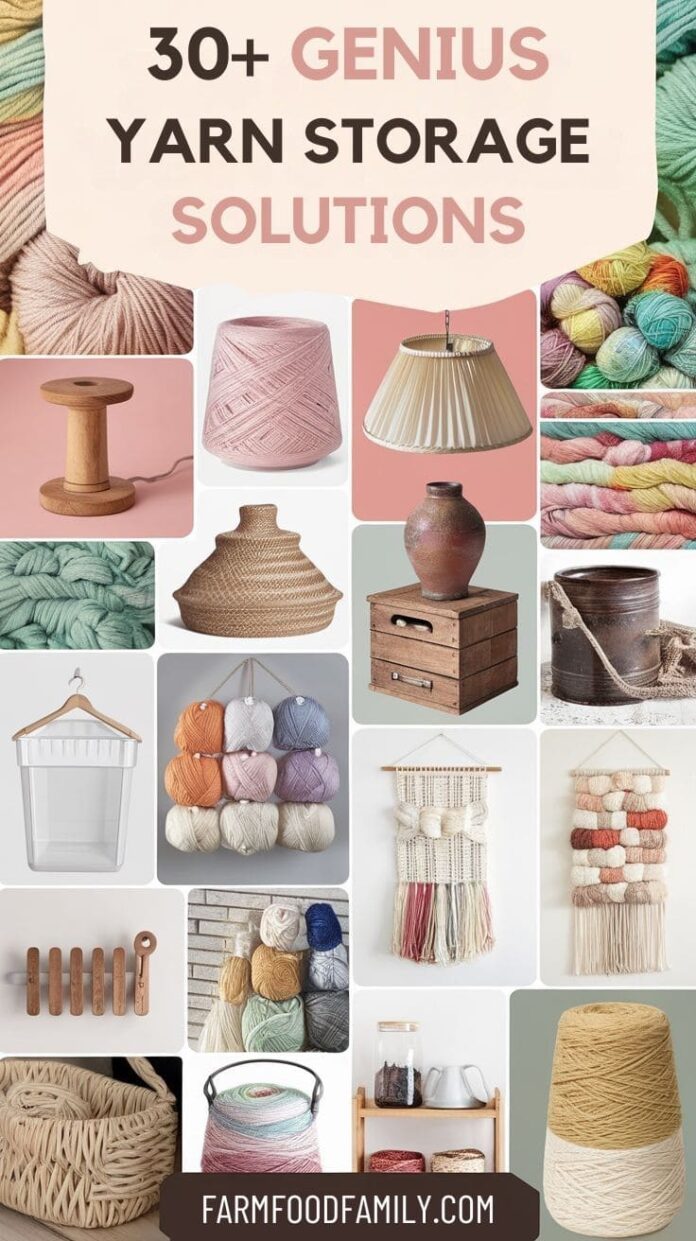 40+ Brilliant Yarn Storage Ideas Every Crafter Needs (2025 ...
