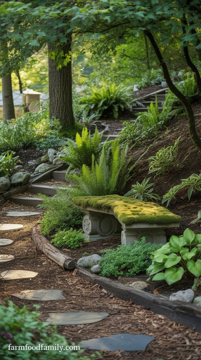 20+ Sloped Side Yard Ideas That Turn Awkward Spaces Into Eye Candy ...