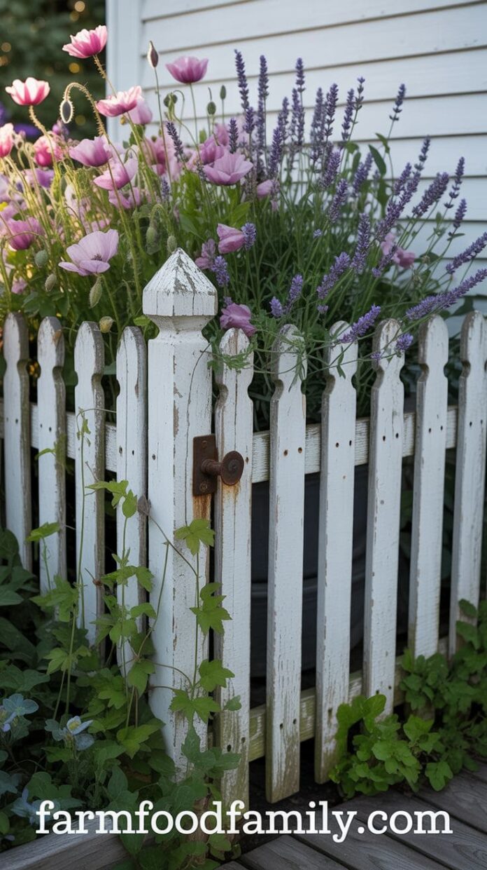 20+ Gorgeous White Fence Backyard Ideas Everyone’s Copying - FarmFoodFamily