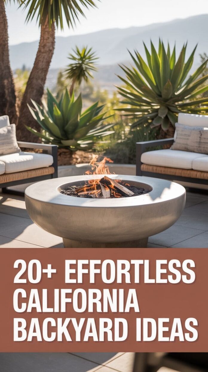 20+ Effortless California Backyard Ideas That Scream West Coast Vibes ...