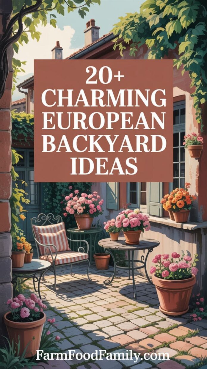 20+ Dreamy European Backyard Ideas You’ll Want to Copy Immediately ...