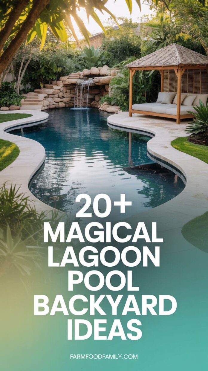 20+ Dreamy Lagoon Pool Backyard Ideas That Feel Like a Tropical Resort ...