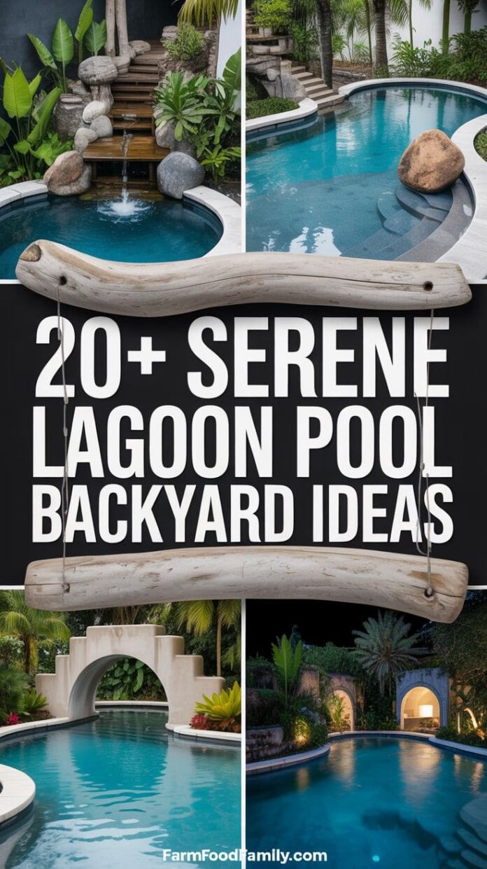 20+ Dreamy Lagoon Pool Backyard Ideas That Feel Like a Tropical Resort ...