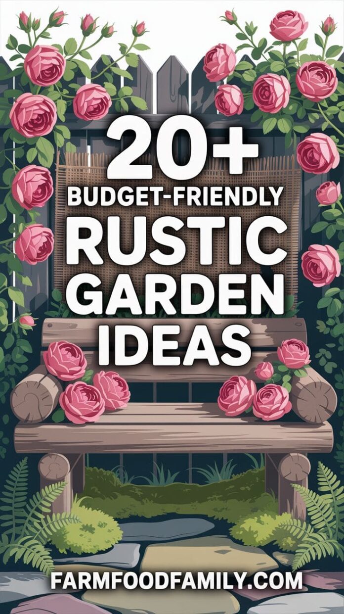 20+ Rustic Garden Ideas That Feel Like a Countryside Escape ...