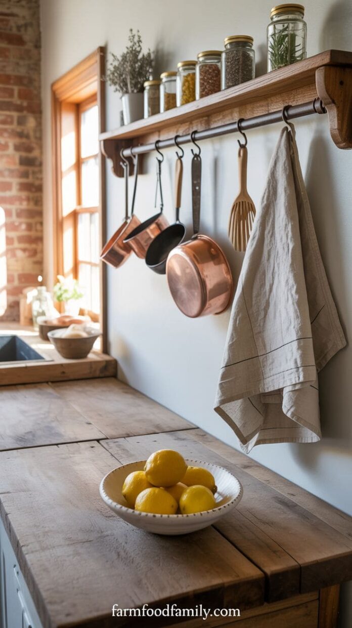 20+ Irresistible Primitive Kitchen Ideas for a Country-Inspired Home ...