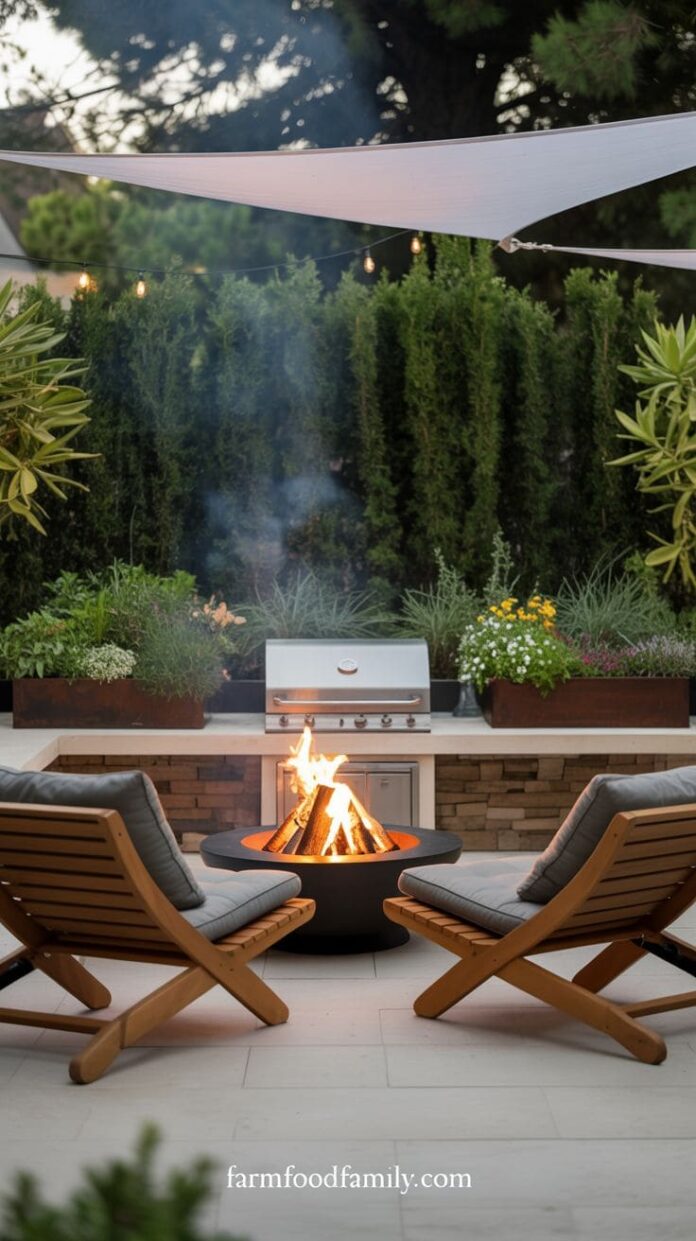 20+ Stylish Backyard Fire Pit Lounge Ideas That Set the Mood Just Right ...